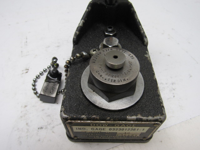 Dow Gage Model 10 Dial Manual Precision Parts Comparator Gauge .00025 ...