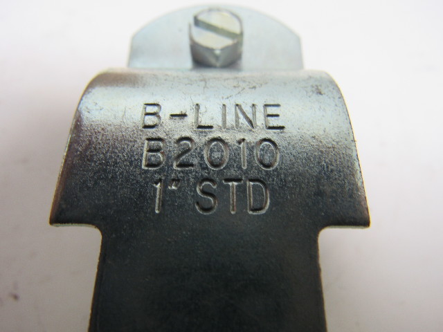 Cooper B-Line B2010 1" Pipe Conduit Clamp 600 Lbs. Lot of 50 Sets W ...