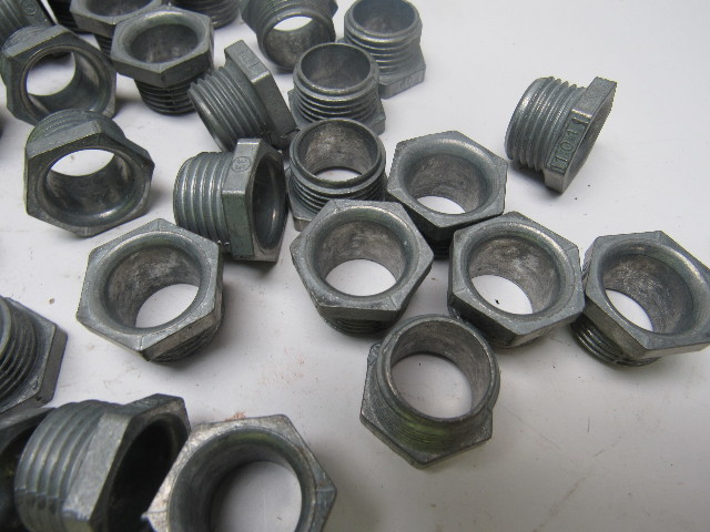 1/2" Uninsulated Electric Conduit Chase Nipple Lot of 48 | Bullseye ...