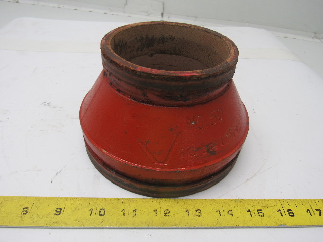 Victaulic No 50 6" x 4" Concentric Reducing Coupling | Bullseye ...