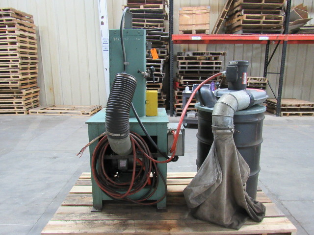 Kalamazoo 8" Belt Grinder/Sander W/Drum Dust Collector 7-1/2 HP 208-230 ...