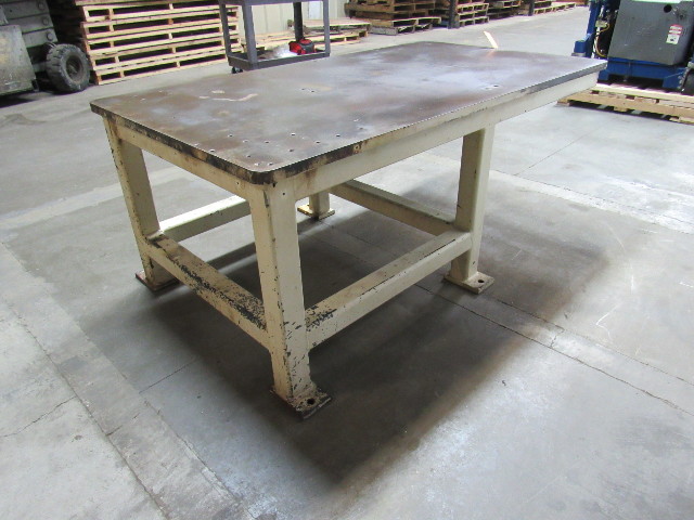 66"x37" Steel Welding Layout Assembly Table Bench Machine Base 1-1/8 ...