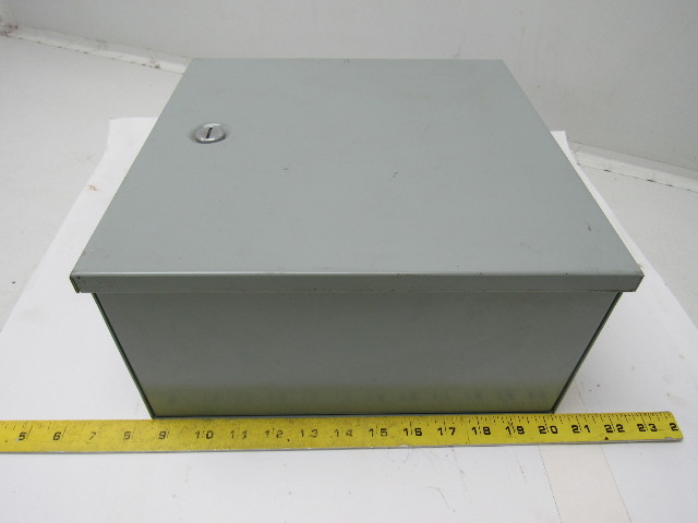 Hoffman A-12N126 12 x 12 x 6" Hinged Door Electrical Control Panel ...