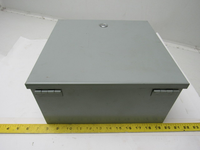 Hoffman A-12N126 12 x 12 x 6" Hinged Door Electrical Control Panel ...