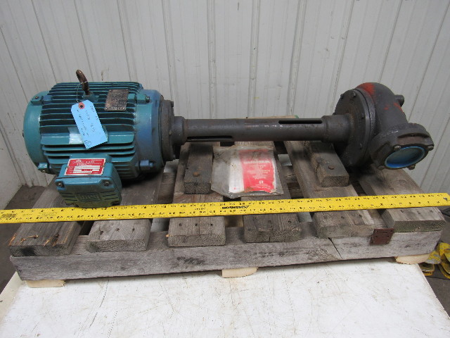 Gusher Pump 11032NS-A-10 10HP Vertical Discharge 250Gpm 110' Head 208 ...