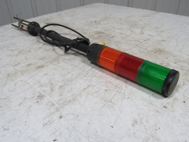 Cutler Hammer E26YED15V4 Dual Flashing Stack Light 120V Red Amber Green ...