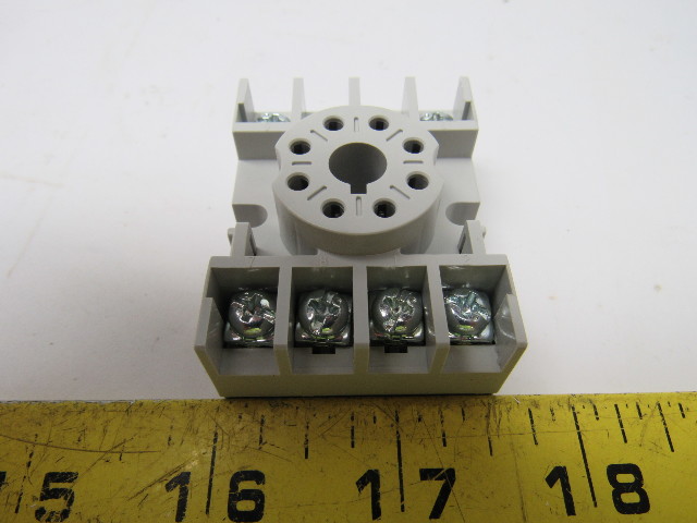 Dayton 5X852N Relay Socket 8 Pin 300V 15A Lot of 9 | Bullseye ...