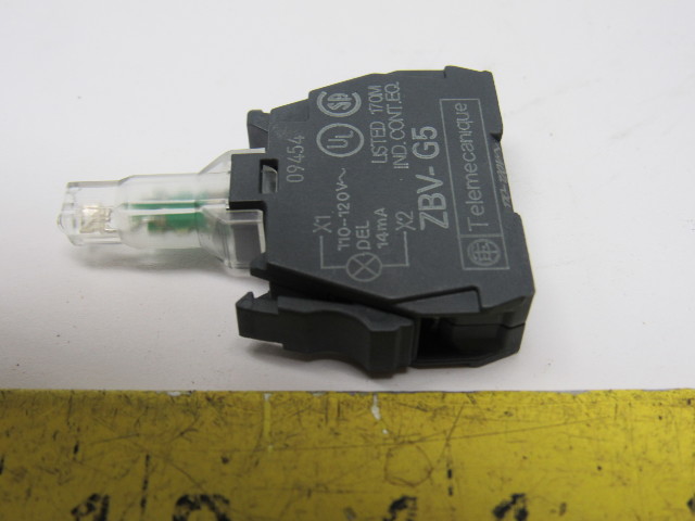 Telemecanique ZBVG5 Orange Light Block for Head Ø22 Integral LED ...