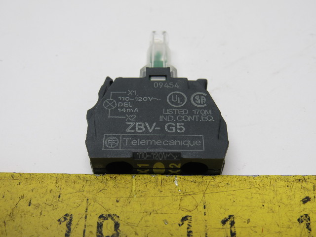 Telemecanique ZBVG5 Orange Light Block for Head Ø22 Integral LED ...