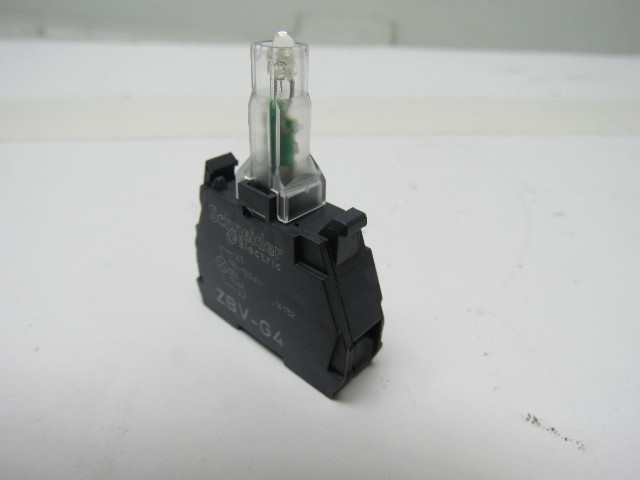 Schneider Square D ZBVG4 Red Light Block for Head Ø22 Integral LED ...
