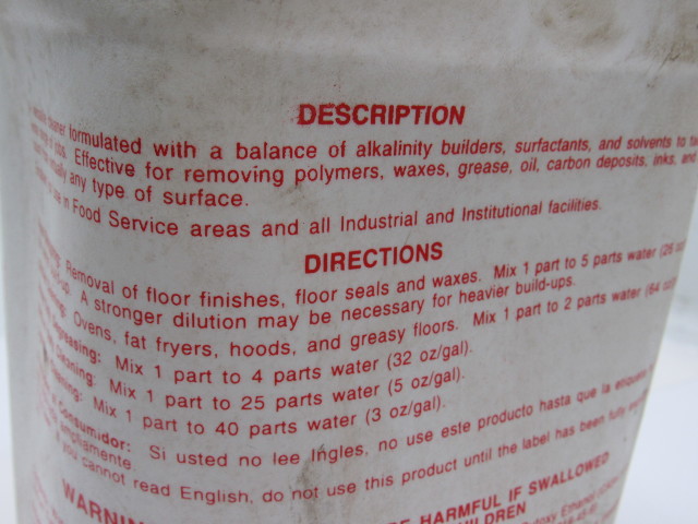 Delta Products Heavy Duty Butyl Degreaser Cleaner 1 Gallon bottle ...