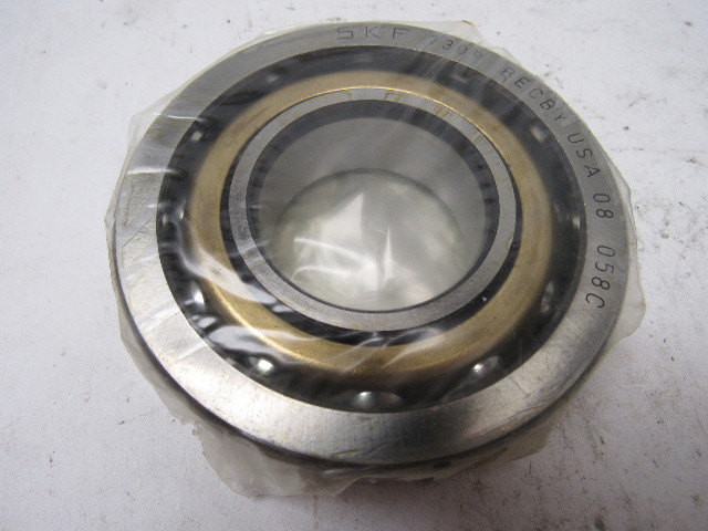 SFK 7309 BECBY Angular Contact Bearing 45 mm Bore, 100 mm OD, 25 mm ...