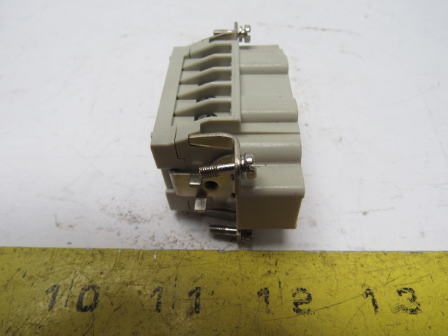 Harting HS12 10 Pin Male Connector 16A 400V | Bullseye Industrial Sales