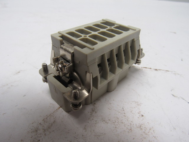Harting HS12 10 Pin Male Connector 16A 400V | Bullseye Industrial Sales