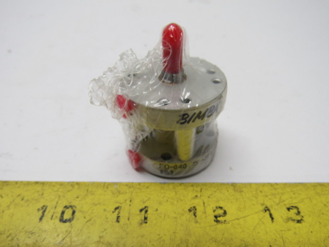 Bimba FO-040.5-3FLMT Flat 1 Pneumatic Cylinder 3/4" Bore X 1/2" Stroke ...