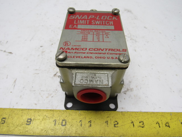 Namco EA 08011100 Snap-Lock Limit Switch New in Box | Bullseye ...