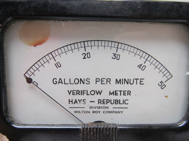 Simpson Veriflow Meter Hayes- Republic Gallons Per Minute Meter ...