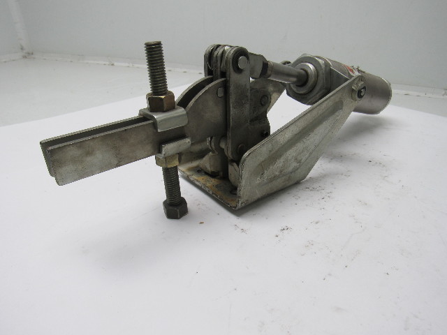 KNU-VISE AO-802 800lb Capacity Air Operated Hold Down Clamp Horizontal ...