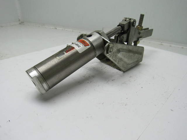 KNU-VISE AO-802 800lb Capacity Air Operated Hold Down Clamp Horizontal ...