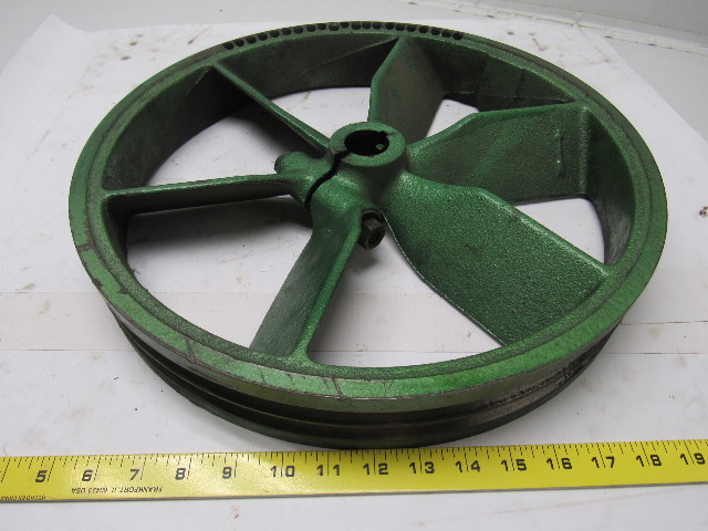 Speedaire RE47V-G 16-1/2" Drive Pulley 6 Blade Fan Steam Punk ...
