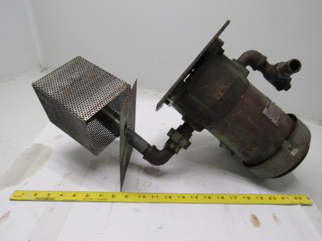 Hitachi 3 Phase Coolant Pump 200-220V 50/60Hz From a Working Okuma LC20 ...