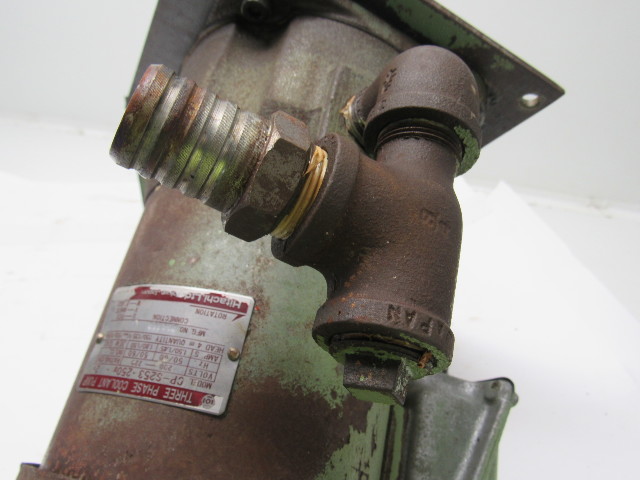 Hitachi 3 Phase Coolant Pump 200-220V 50/60Hz From a Working Okuma LC20 ...