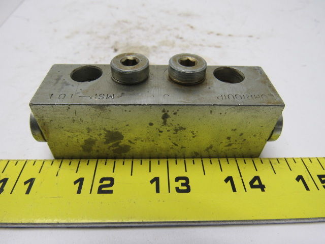 Trabon Lubriquip MSP-10T J98 Lube Divider Block Modular Valve ...