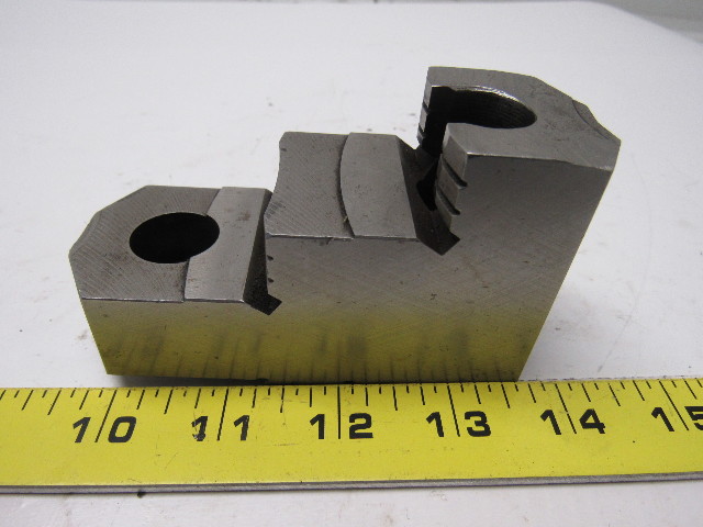 Lathe 3 Step Hard Chuck Top Jaws 4-3/8" X 2-3/8" X 1-3/4" Lot Of 3 ...