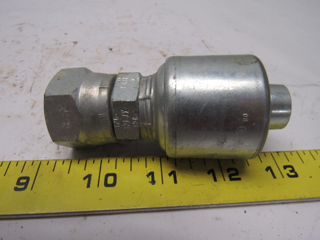 Gates 12G-12FJX G251701212 G25-Series Female Hydraulic Hose Coupling ...
