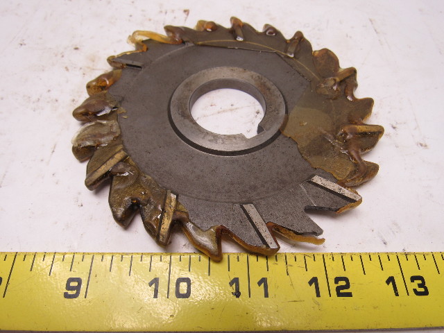 5 x 1/4" x 1-1/4" HHS Mill Slot Cutter Slitting Saw 22 Tooth | Bullseye ...