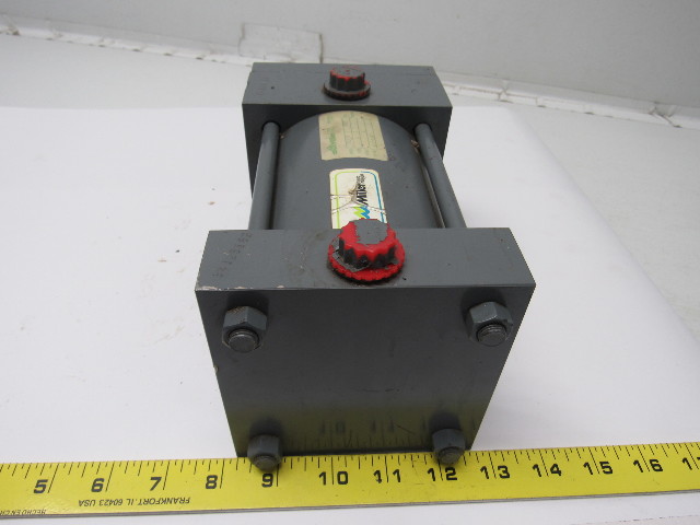 Miller Fluid Power J74R1N 4" Bore X 3" Stroke Pneumatic Cylinder ...