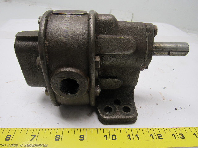 BS No. 2 Hydraulic Pump 1/2" NPT 5/8" Shaft | Bullseye Industrial Sales