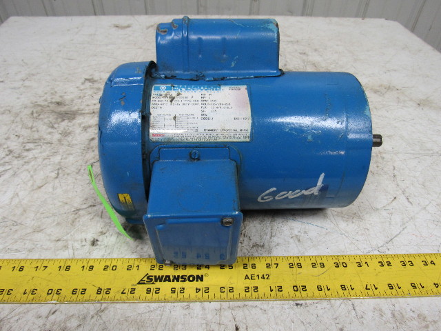 Marathon G519 1HP 1PH 1800 RPM Electric Motor | Bullseye Industrial Sales