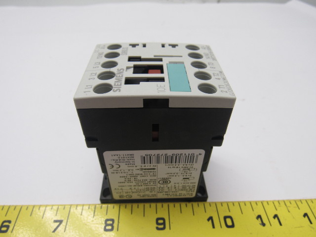 Siemens 3RT1016-1BB41 Contactor AC-3 4 KW/400 V 1 NO DC 24 V 3-POLE ...