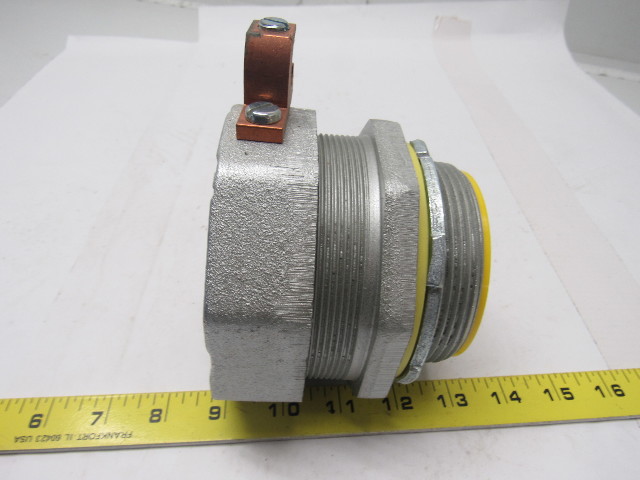 Crouse Hinds Co LTB300GC 3" Grounding Connector w/ Insulated Throat ...