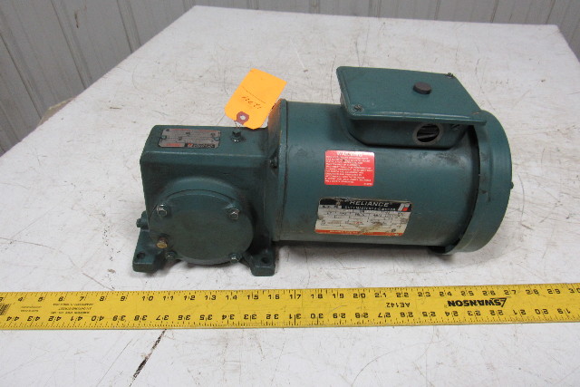 Reliance Electric FC56WG16C 12.7:1 Ratio Gear Box Speed Reducer W/3/4 ...