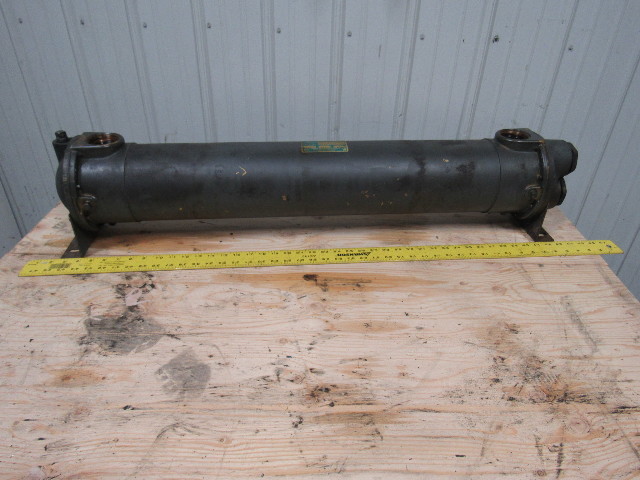 Young F-604-ER-2P Fixed Tube Bundle 2 Pass Heat Exchanger 150 psi Max ...