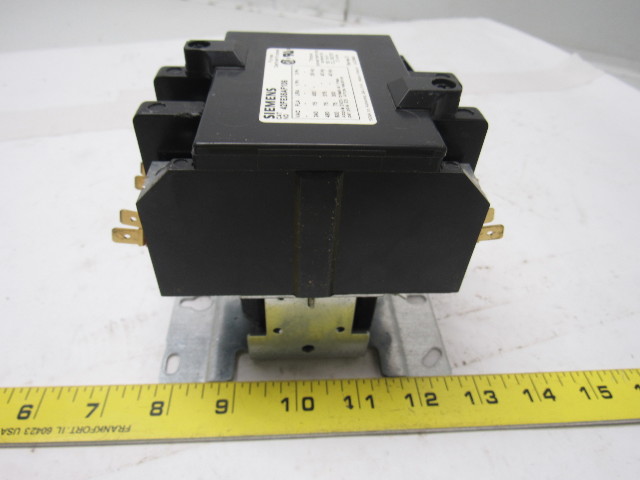 Siemens 42FE35AF106 Definite Purpose Contactor 3 Pole 75A 600V ...