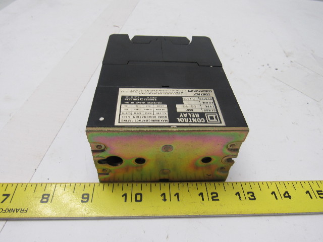 Square D Class 8501 Type L0-40 Ser. A Control Relay 110-120V 50/60HZ ...