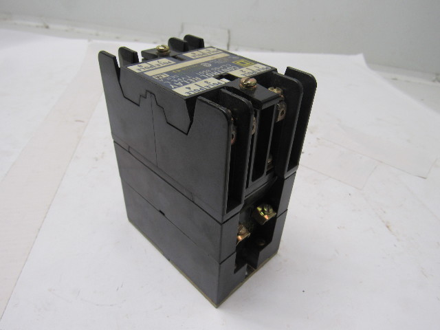 Square D Class 8501 Type L0-40 Ser. A Control Relay 110-120V 50/60HZ ...