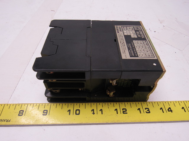 Square D Class 8501 Type L0-40 Ser. A Control Relay 110-120V 50/60HZ ...