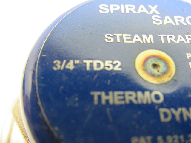 Spirax Sarco 54531C TD52 3/4" Steam Trap 600 Psig Max. 800°F | Bullseye ...