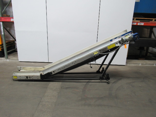 EMI ADK 2*2.5*8.5*20 Adjustable Incline Part Sprue Runner Conveyor 115V ...