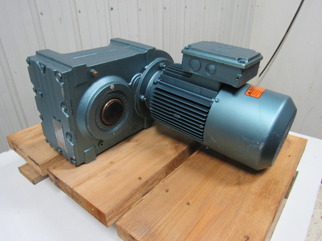 SEW EURODRIVE 850184407.06.06.001 5HP Variable Speed Gearmotor W/ Brake ...