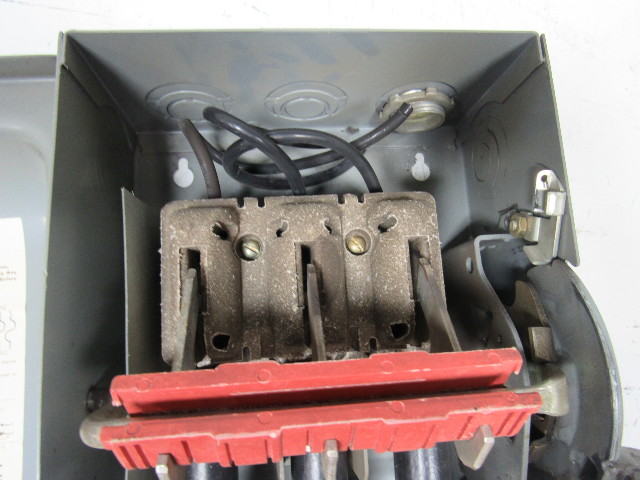 Square D H362 Series D1 60A 600V Single Throw Fusible Disconnect Safety ...