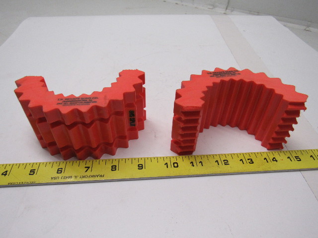 TB Woods 8HS Split Size 8 Hytrel High Torque Sure Flex Coupling ...