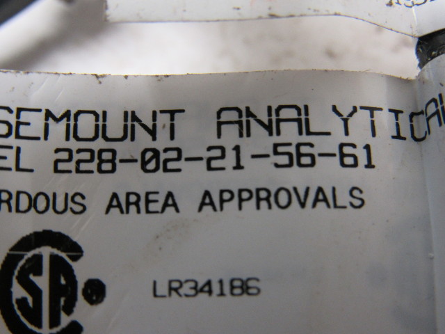 Rosemount Analytical 228-02-21-56-61 Toroidal Conductivity Sensor 3/4 ...