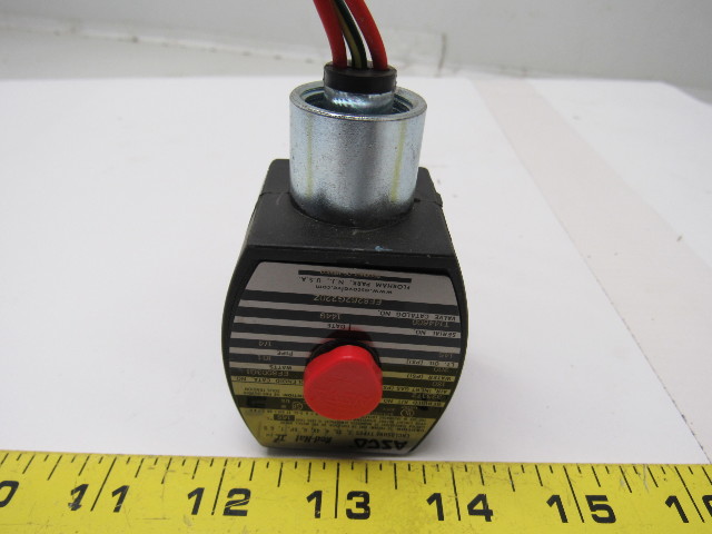 Asco EF8262G220Z 1/4" Red Hat Explosion Proof SS Solenoid Valve 110 ...