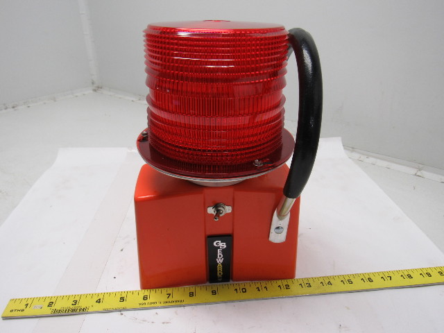 Edwards Signaling 91B-R AdaptaBeacon Portable Heavy Duty RED Strobe ...