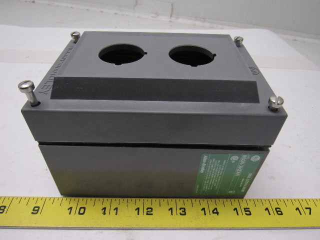 A-B Allen Bradley 800R-2HZ4R Hazardous Location Push Button Switch ...